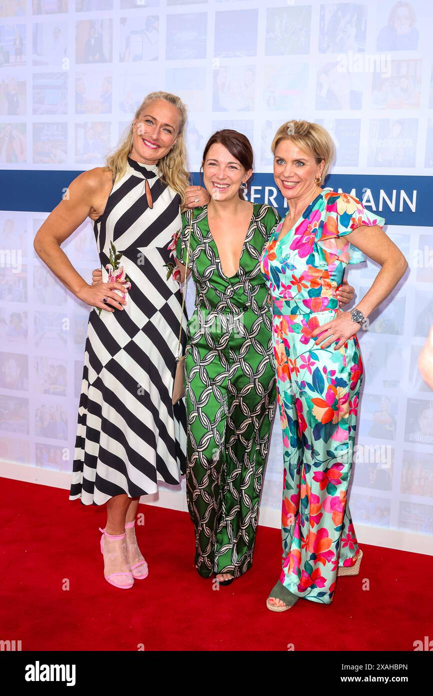 Bertelsmann Party 2024 - Roter Teppich Eva Mona Rodekirchen, Iris ...