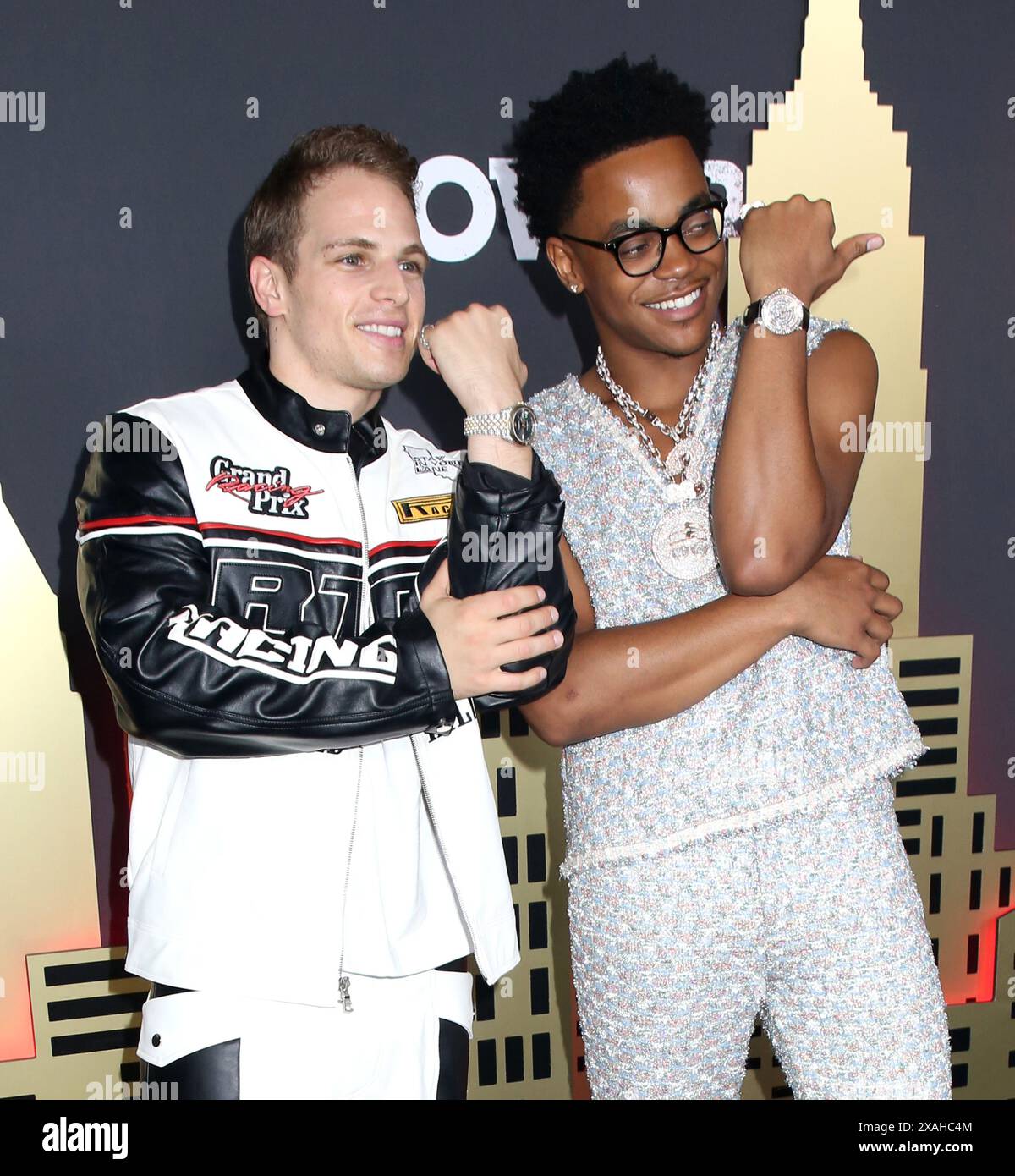 New York City, USA. 06th June, 2024. Gianni Paolo and Michael Rainey Jr ...