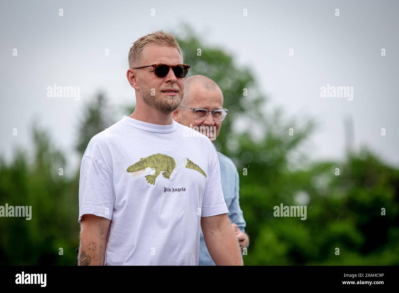 Kevin Magnussen (DEN) - MoneyGram Haas F1 Team - Haas VF-24 - Ferrari during Formula 1 Aws Grand ...