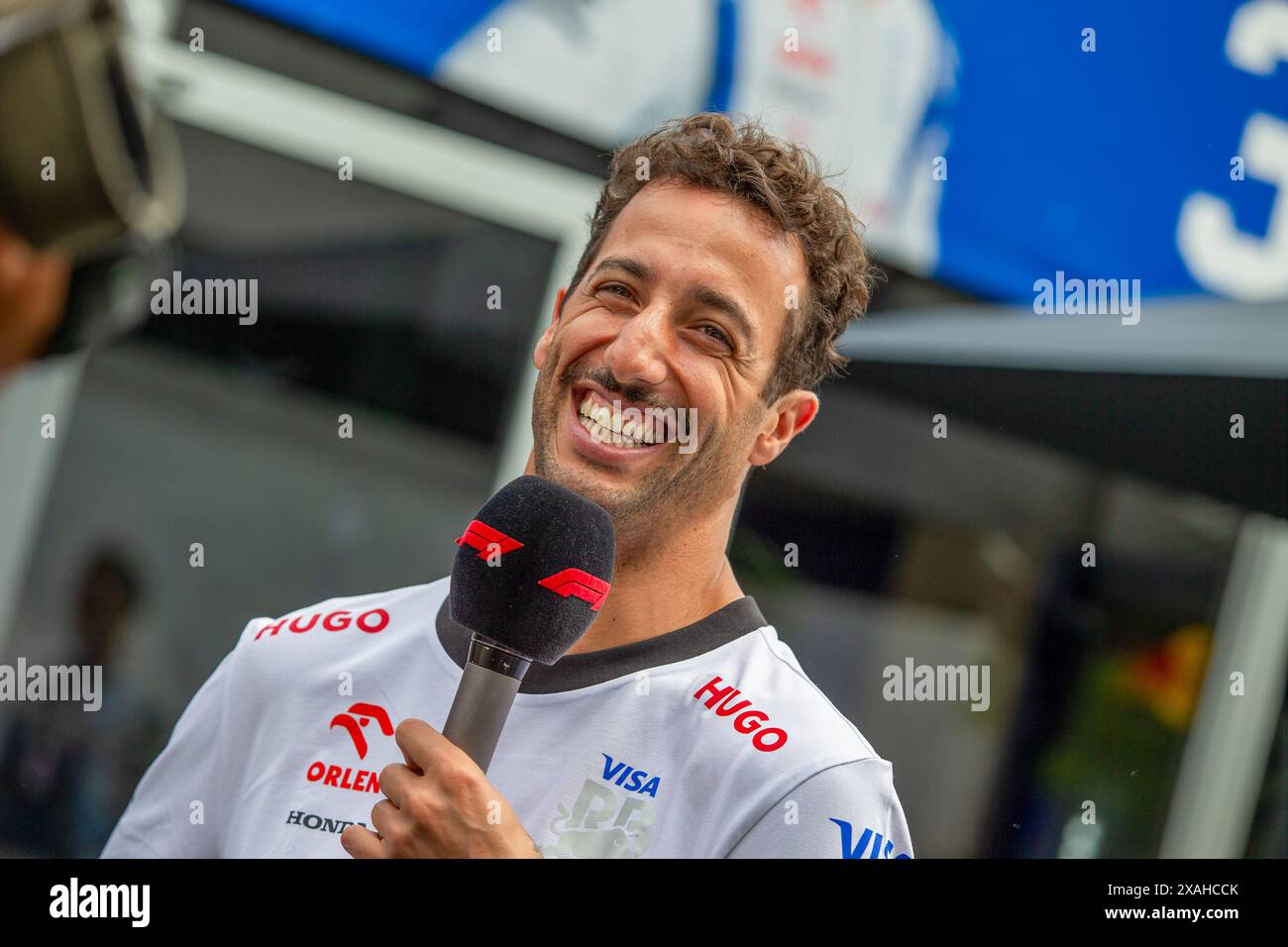 Daniel Ricciardo (AUS) - Visa Cash App RB F1 Team - RB VCARB01 - Honda ...