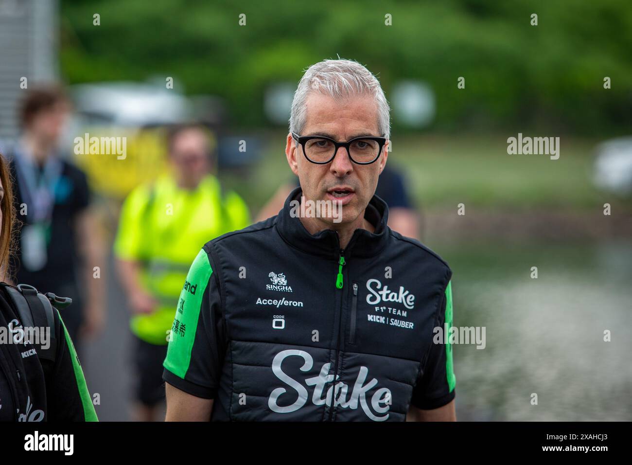 Alessandro Alunni Bravi (I Stake F1 Team Kick Sauber team principal ...