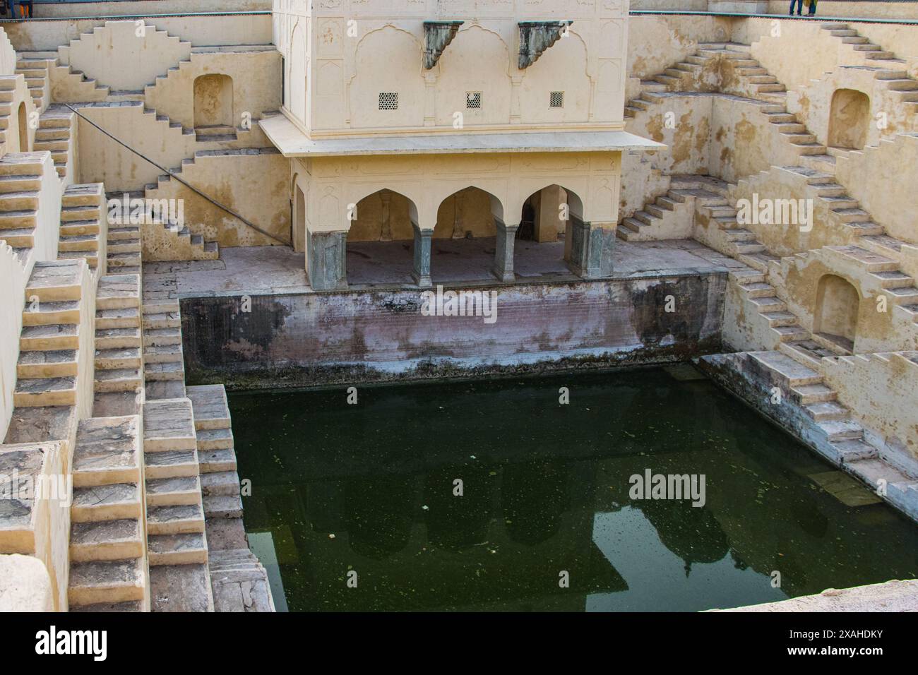 The stepwell "Panna Meena ka Kund" was built in medieval times to ...