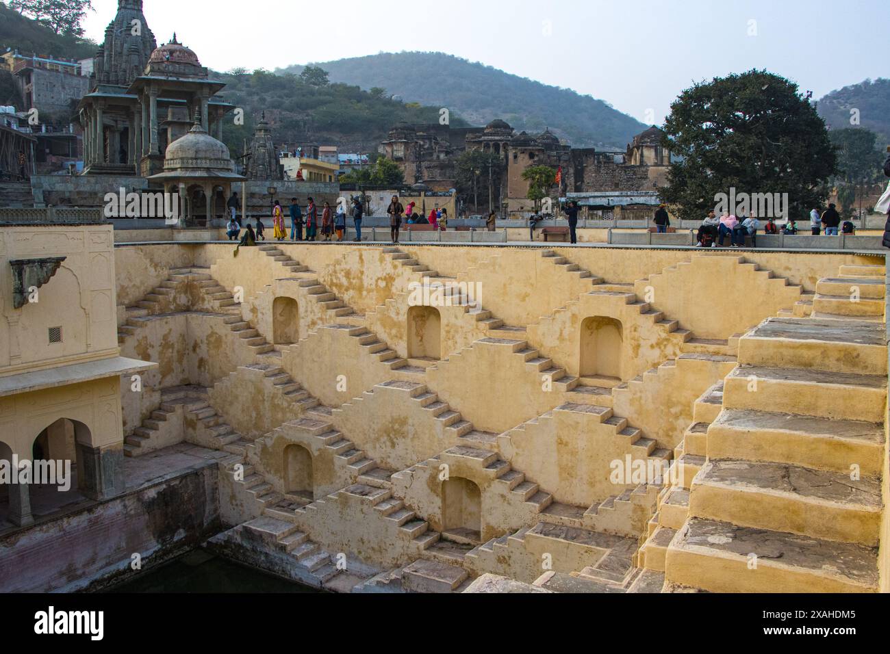 The stepwell "Panna Meena ka Kund" was built in medieval times to ...