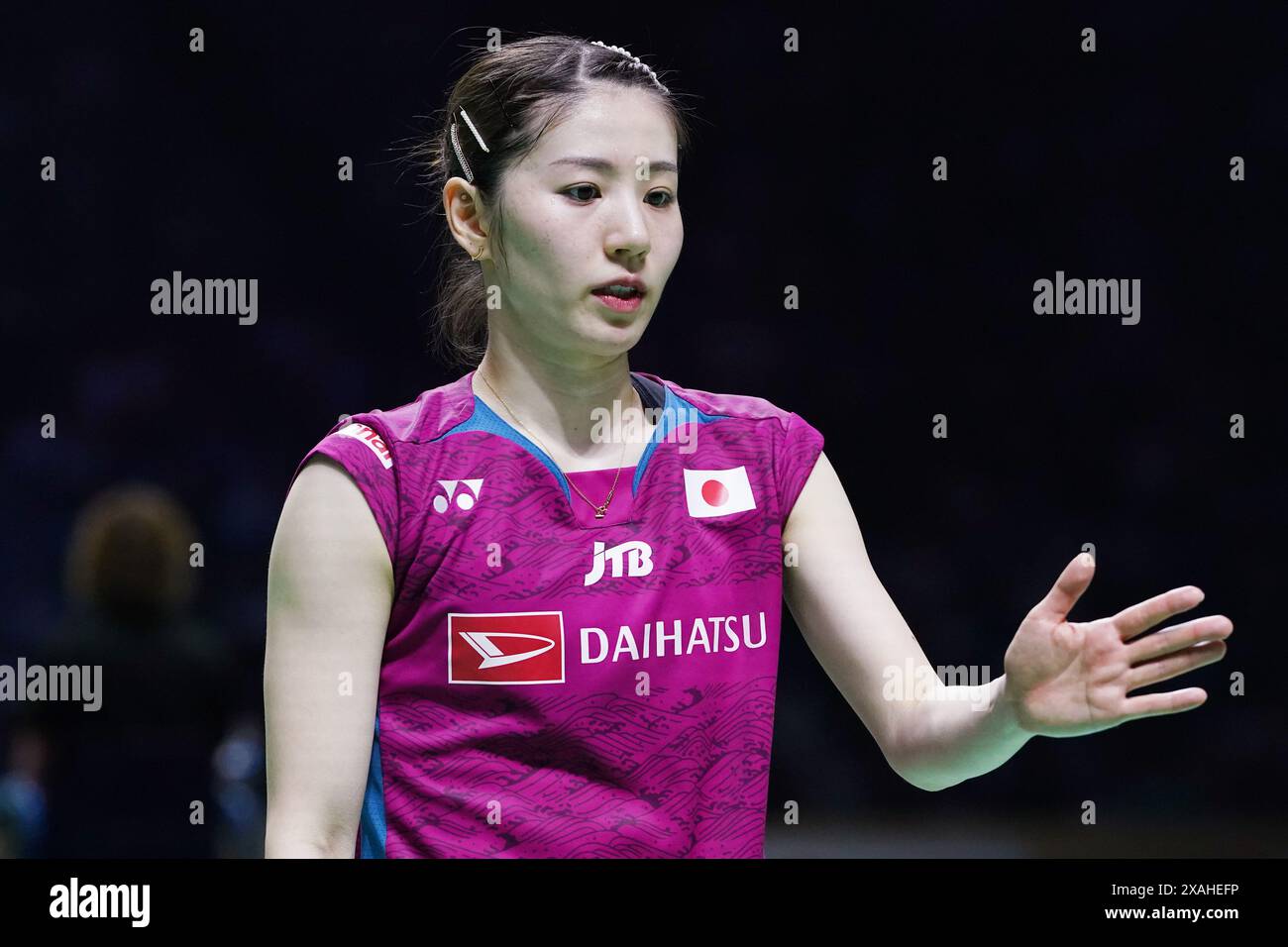 Jakarta, Indonesia. 6th June, 2024. Chiharu Shida (JPN) Badminton ...