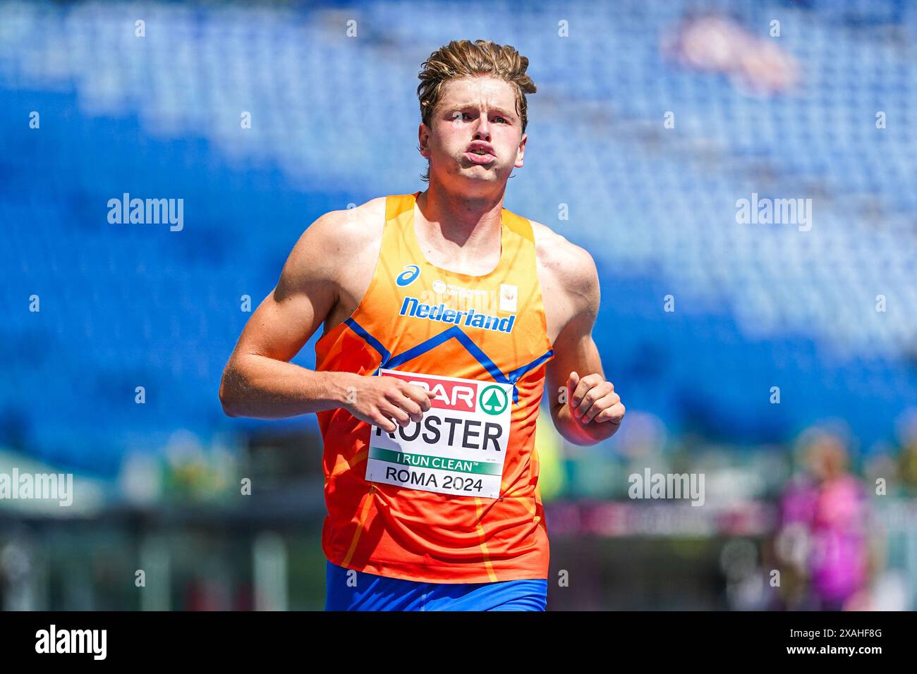ROME, ITALY - JUNE 7: Timme Koster of Netherlands competes in the 110m ...