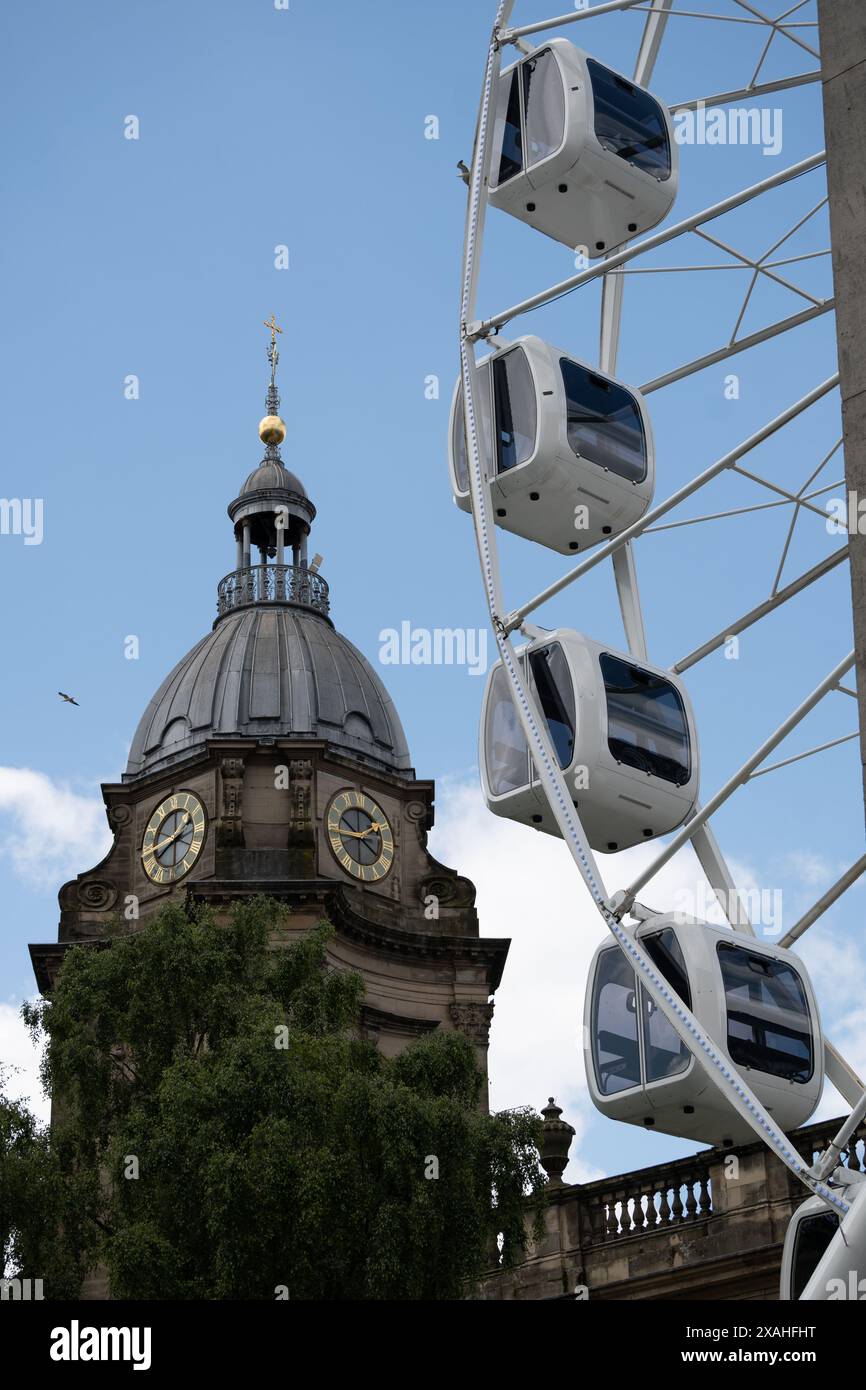 Cathedral Square Wheel, Birmingham, UK Stock Photo - Alamy