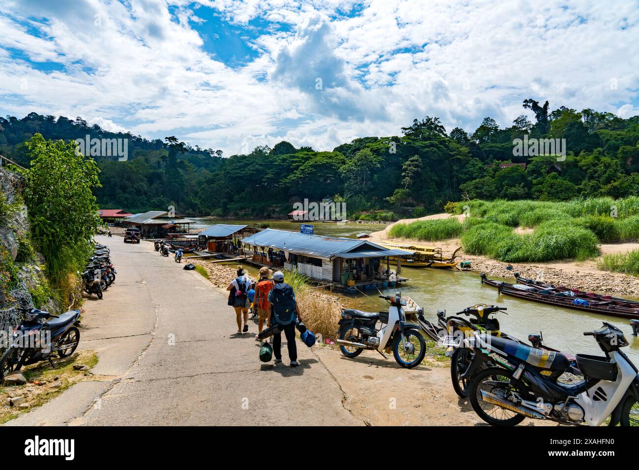 Pahang, Malaysia - May 14, 2024 : Kelatan Tahan Tembeling River with ...