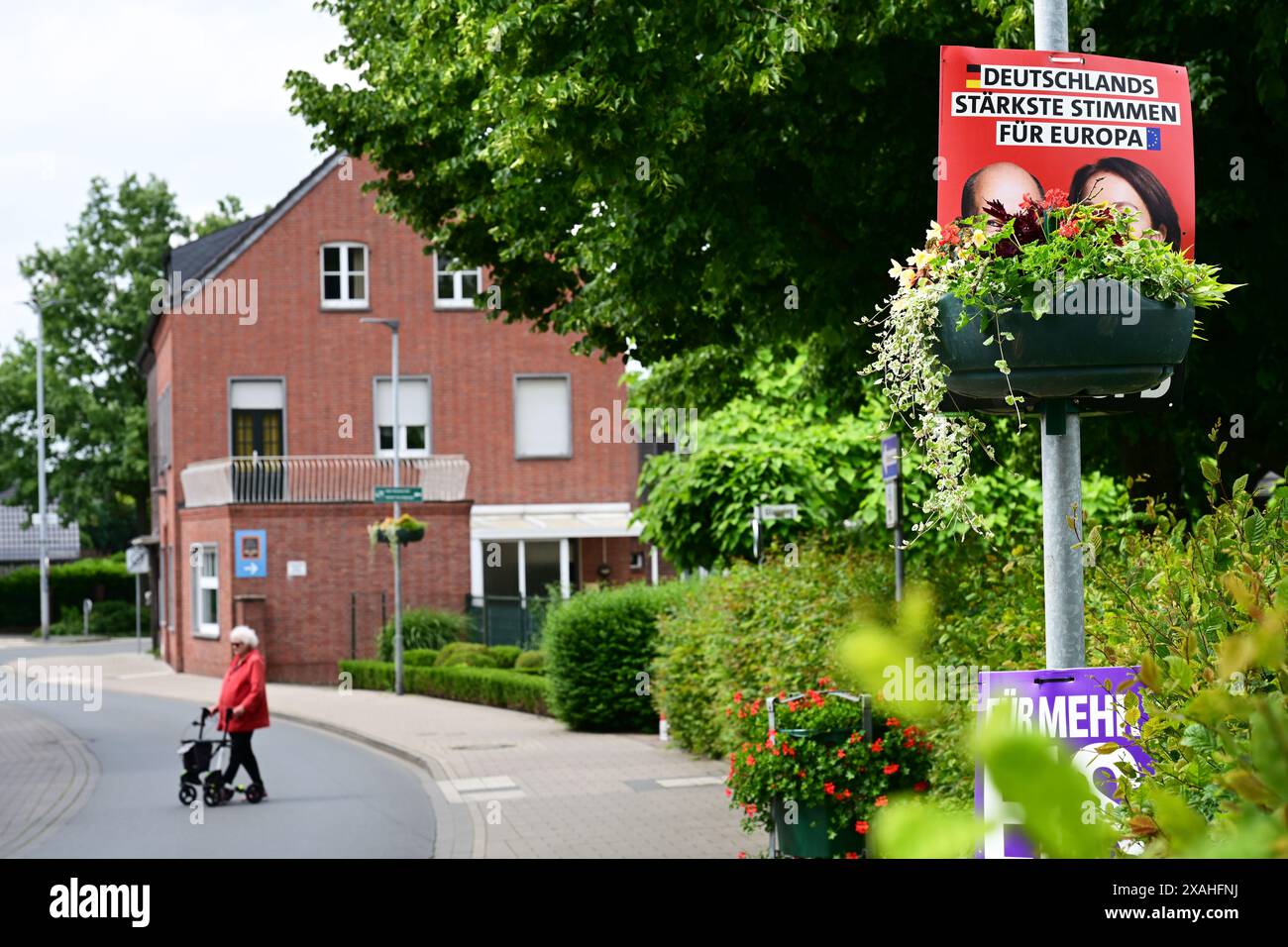 SPD party election poster Stock Photo - Alamy
