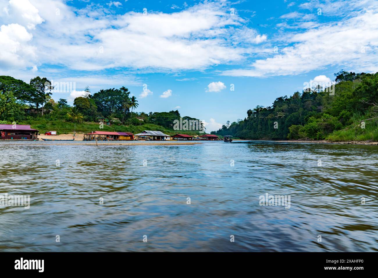Pahang, Malaysia - May 14, 2024 : Kelatan Tahan Tembeling River with ...