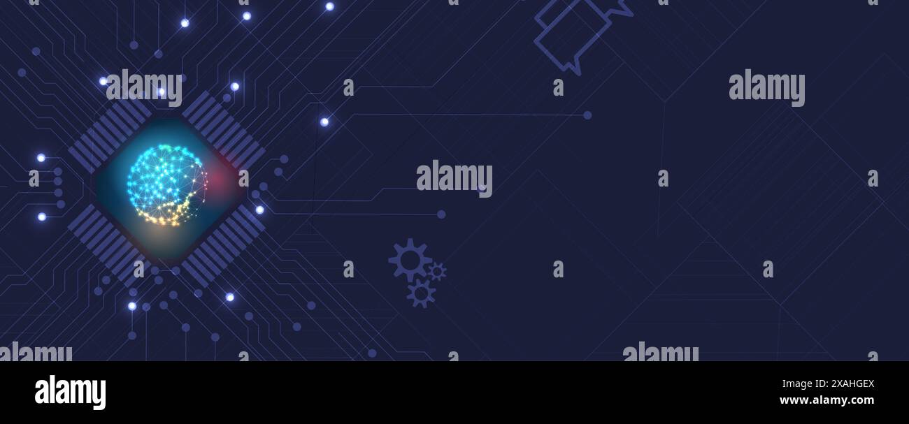 Abstract Artificial intelligence. Cloud computing. Machine learning ...