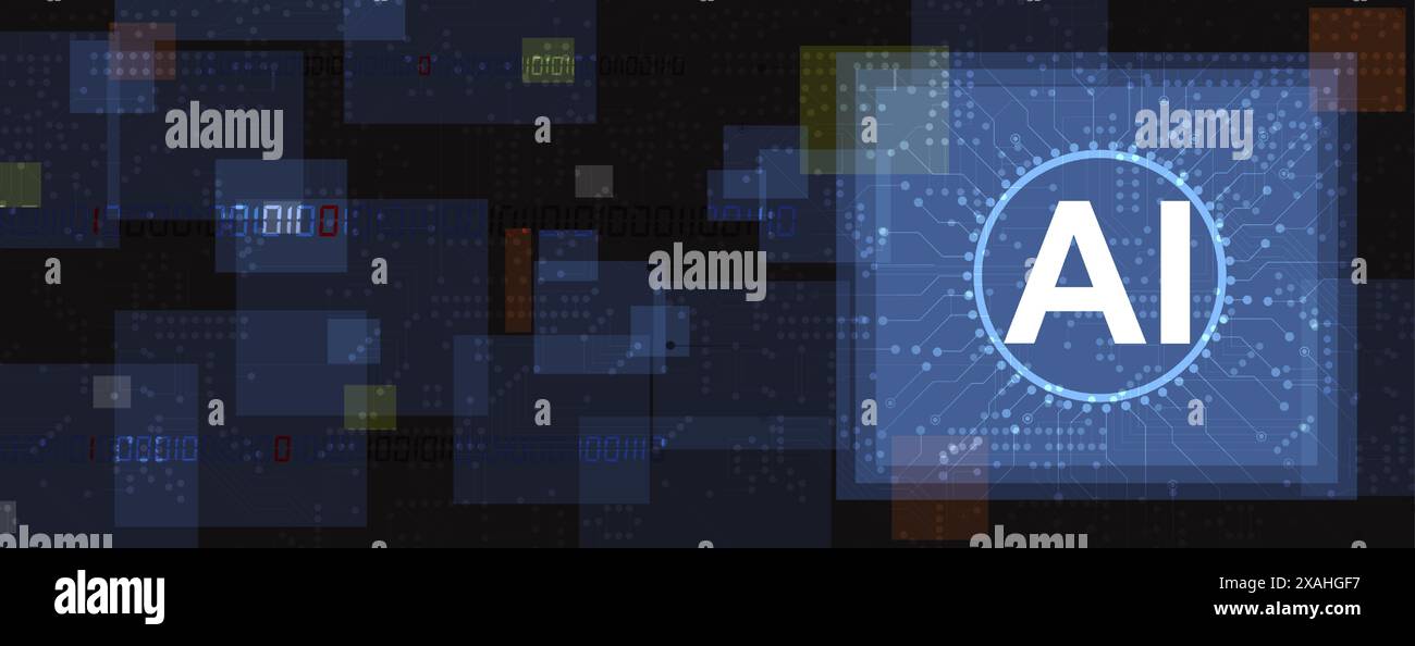 Abstract Artificial intelligence. Cloud computing. Machine learning ...