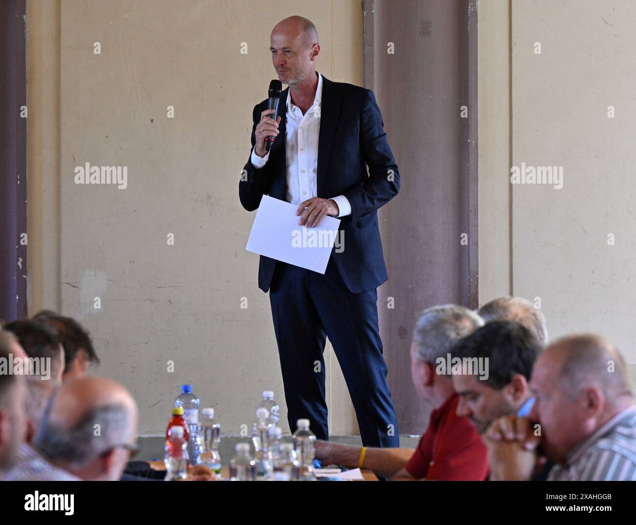 Prague, Czech Republic. 07th June, 2024. Petr Pala, who is running for ...