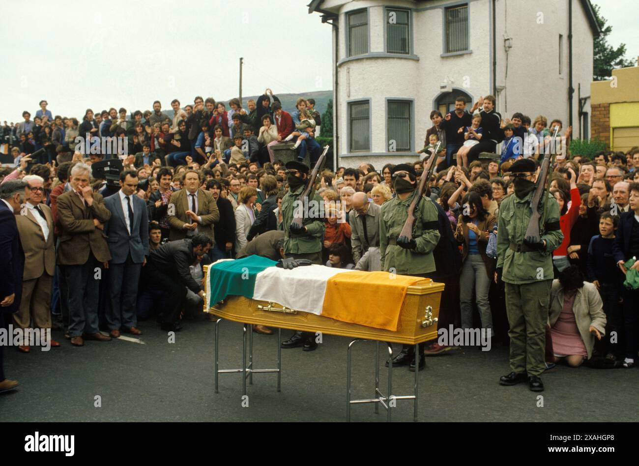 Hunger striker Hunger striker Joe McDonnell's funeral.1980s Died on ...