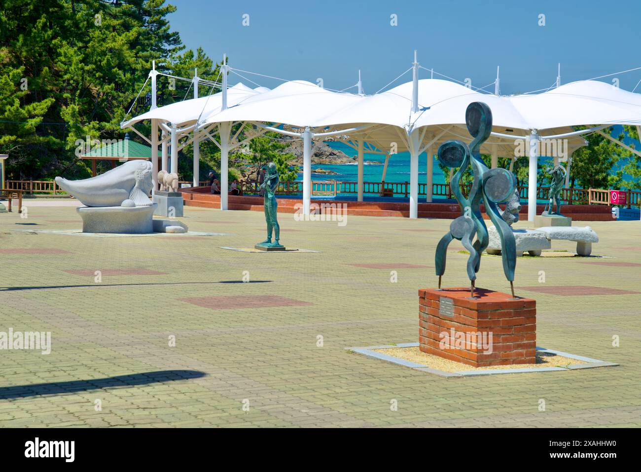 Samcheok, South Korea - May 18th, 2024: A display of diverse and ...