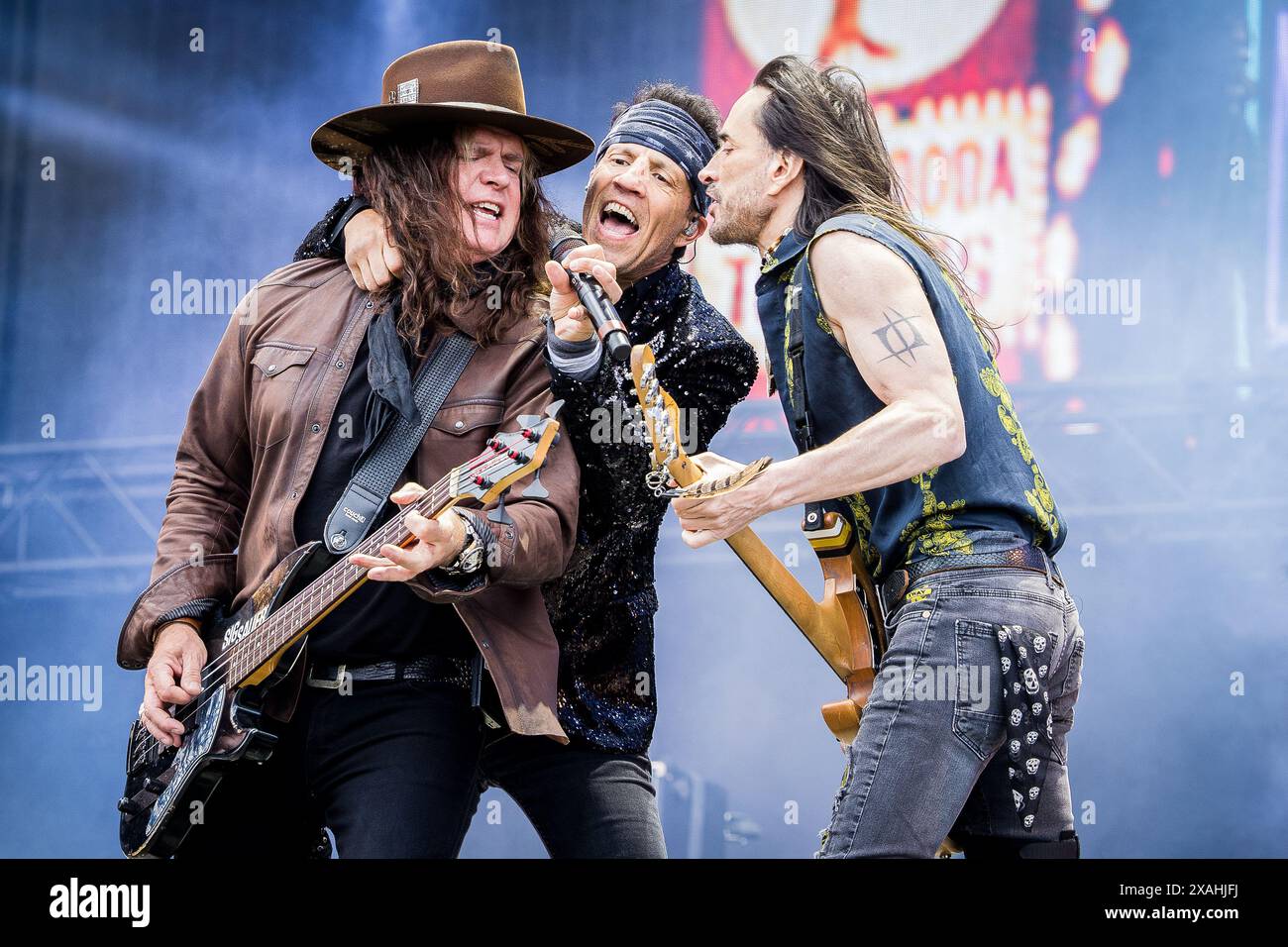 Rock band Extreme at Sweden Rock Festival 2024 Stock Photo - Alamy