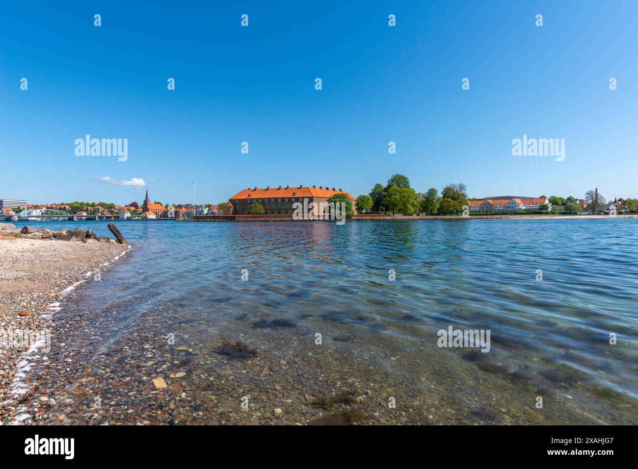 Søonderborg, Als,, Sonderburg, Insel Alsen, Südjütland,Dänemark Stock ...