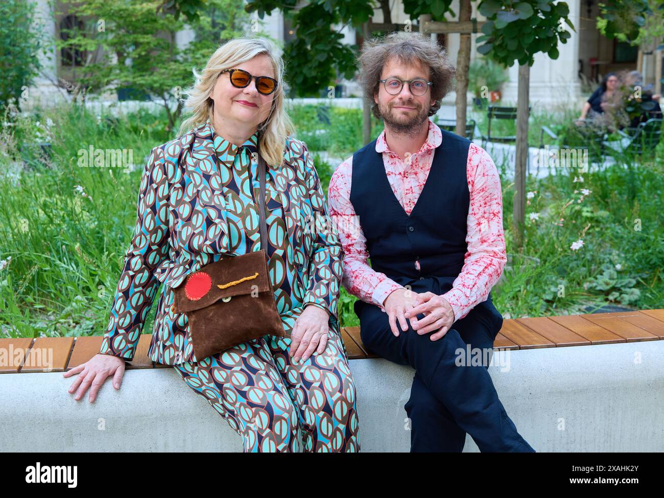 on June 5, 2024, in Vienna, Austria. , . Veronika FRANZ, Severin FIALA ...