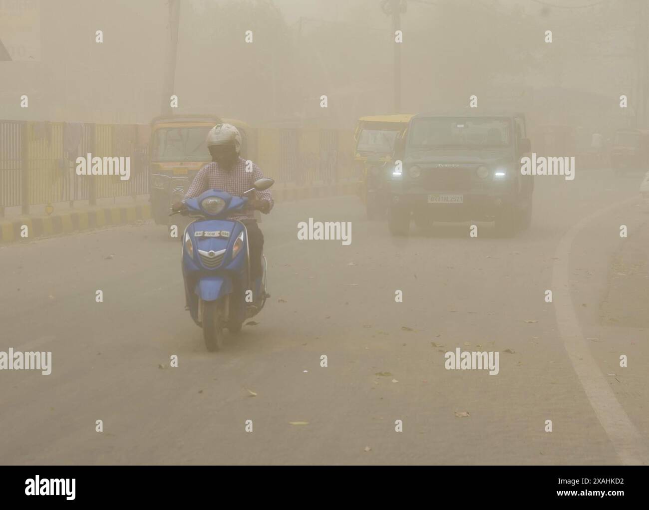 PATNA, INDIA - JUNE 6: People facing heavy wind storms, on June 6, 2024 ...