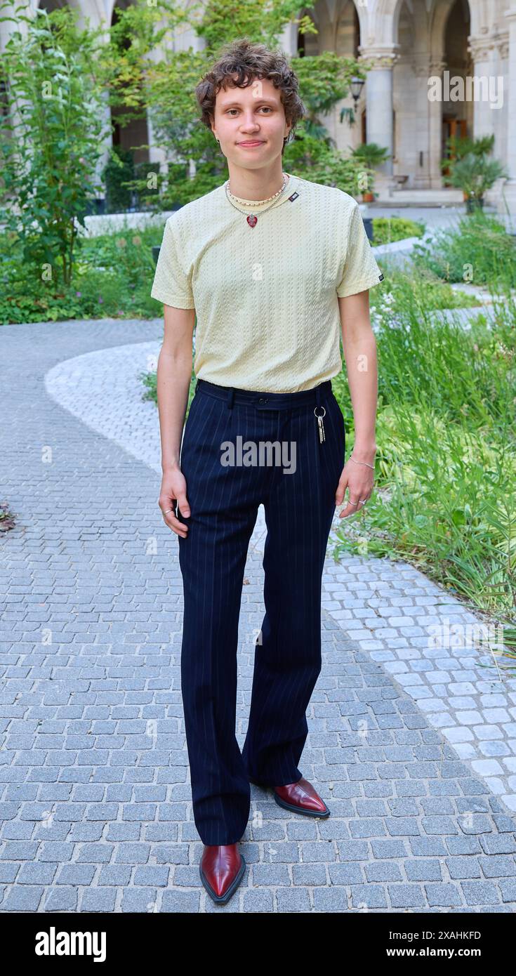 on June 5, 2024, in Vienna, Austria. , . Luna JORDAN, Portrait ...