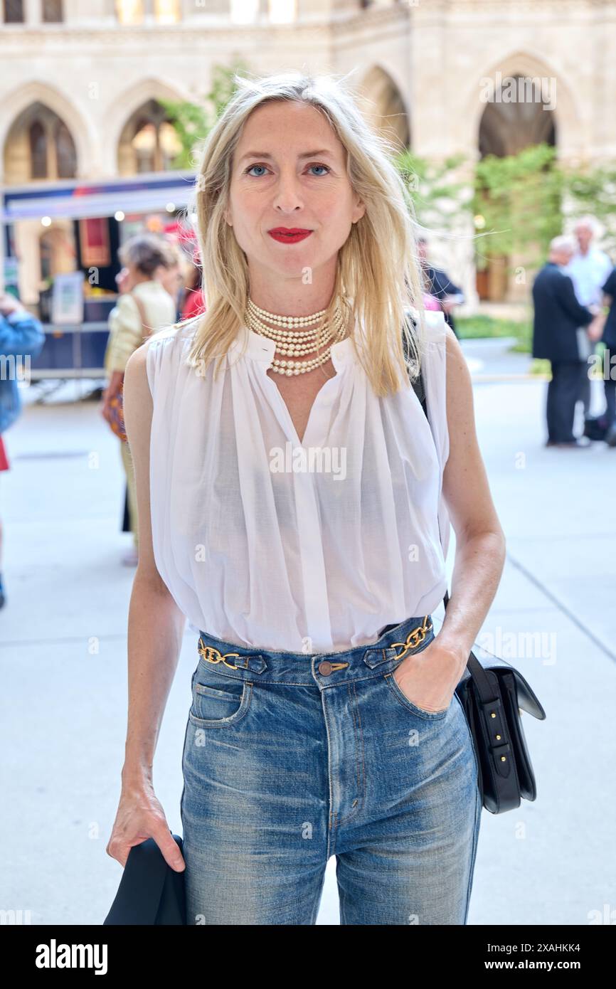 on June 5, 2024, in Vienna, Austria. , . Jessica HAUSNER, Portrait ...