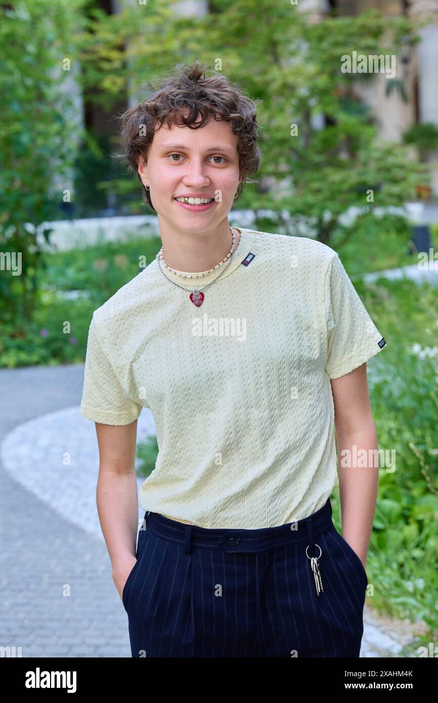 on June 5, 2024, in Vienna, Austria. , . Luna JORDAN, Portrait ...