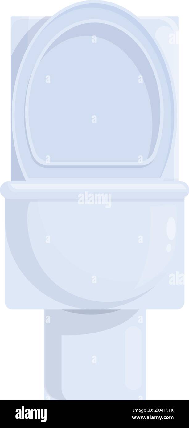 Modern white ceramic toilet bowl standing on the floor hi-res stock ...