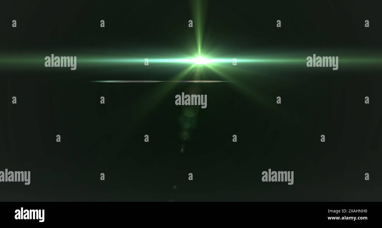 Image of light spots over black background Stock Photo - Alamy