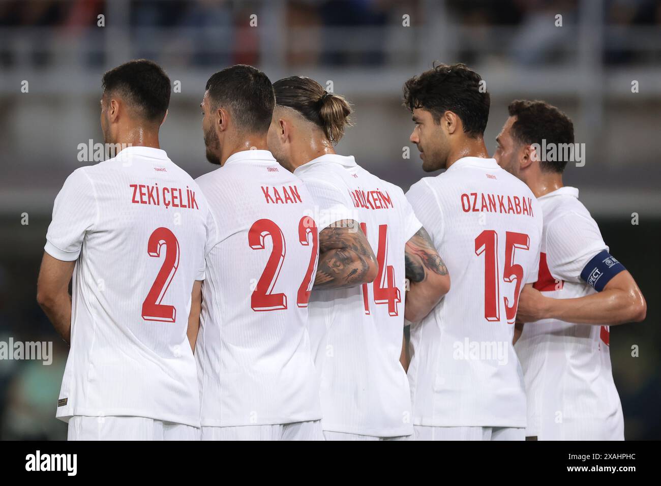 Bologna, Italy. 4th June, 2024. Zeki Celik, Kaan Ayhan, Abdulkerim ...