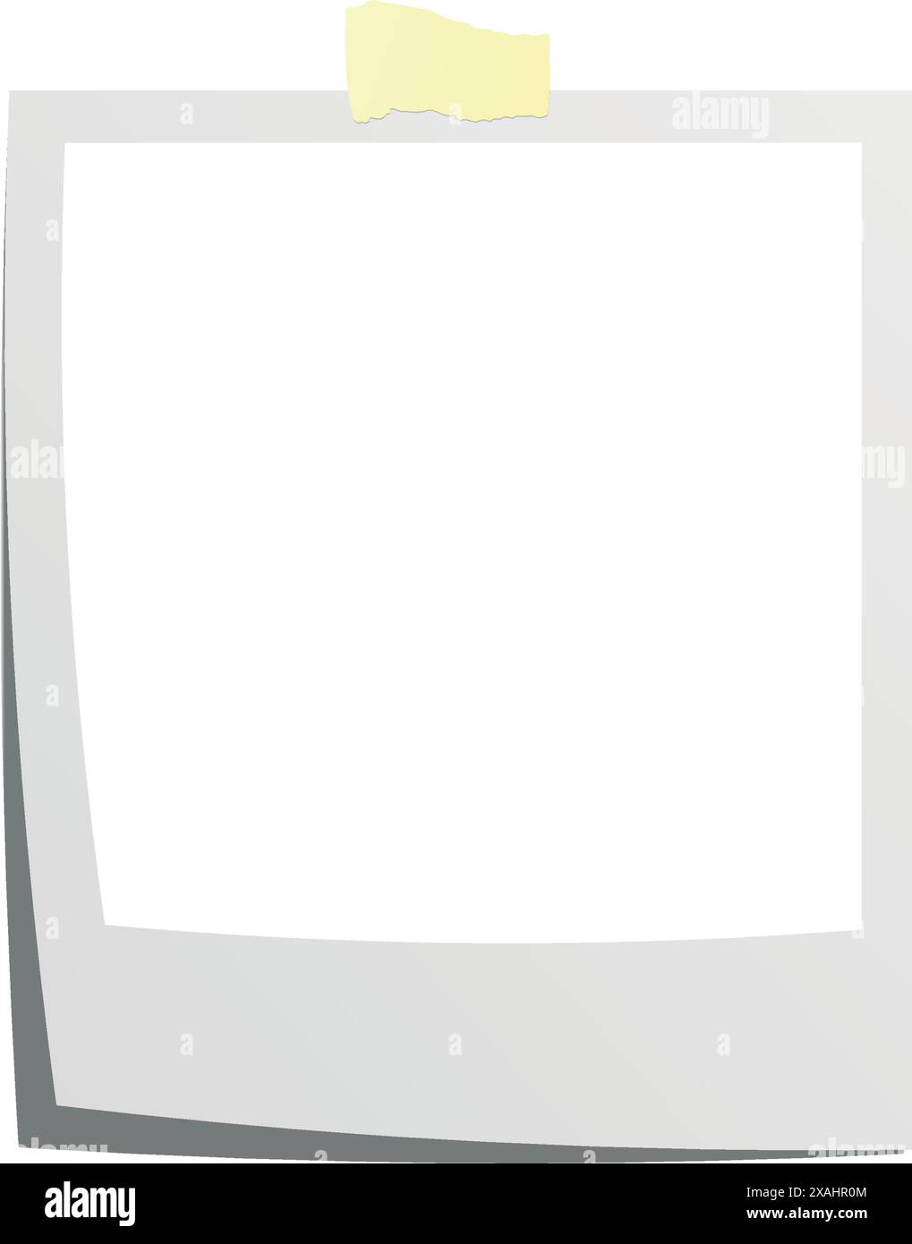 Woman blank photo frame Stock Vector Images - Alamy