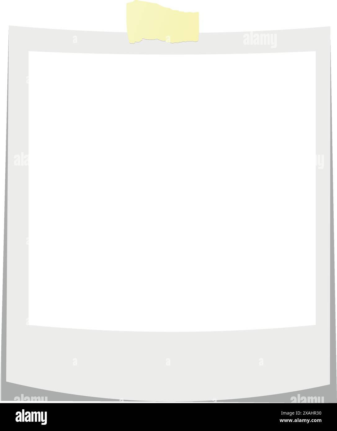 a polaroid card blank vector file Stock Vector Image & Art - Alamy