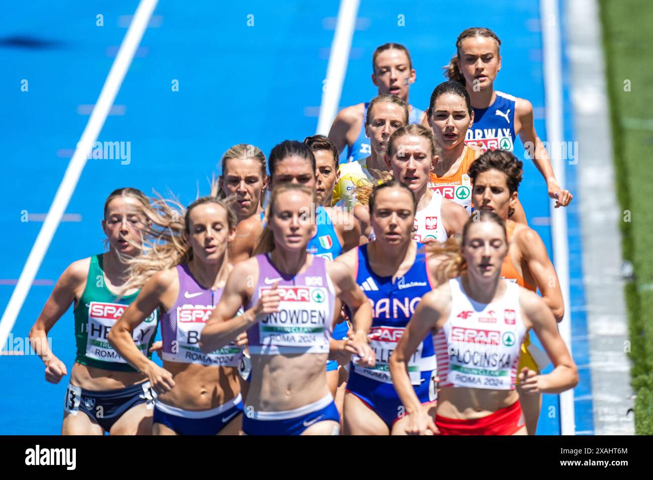 ROME, ITALY - JUNE 7: Marissa Damink of Netherlands competes in the ...