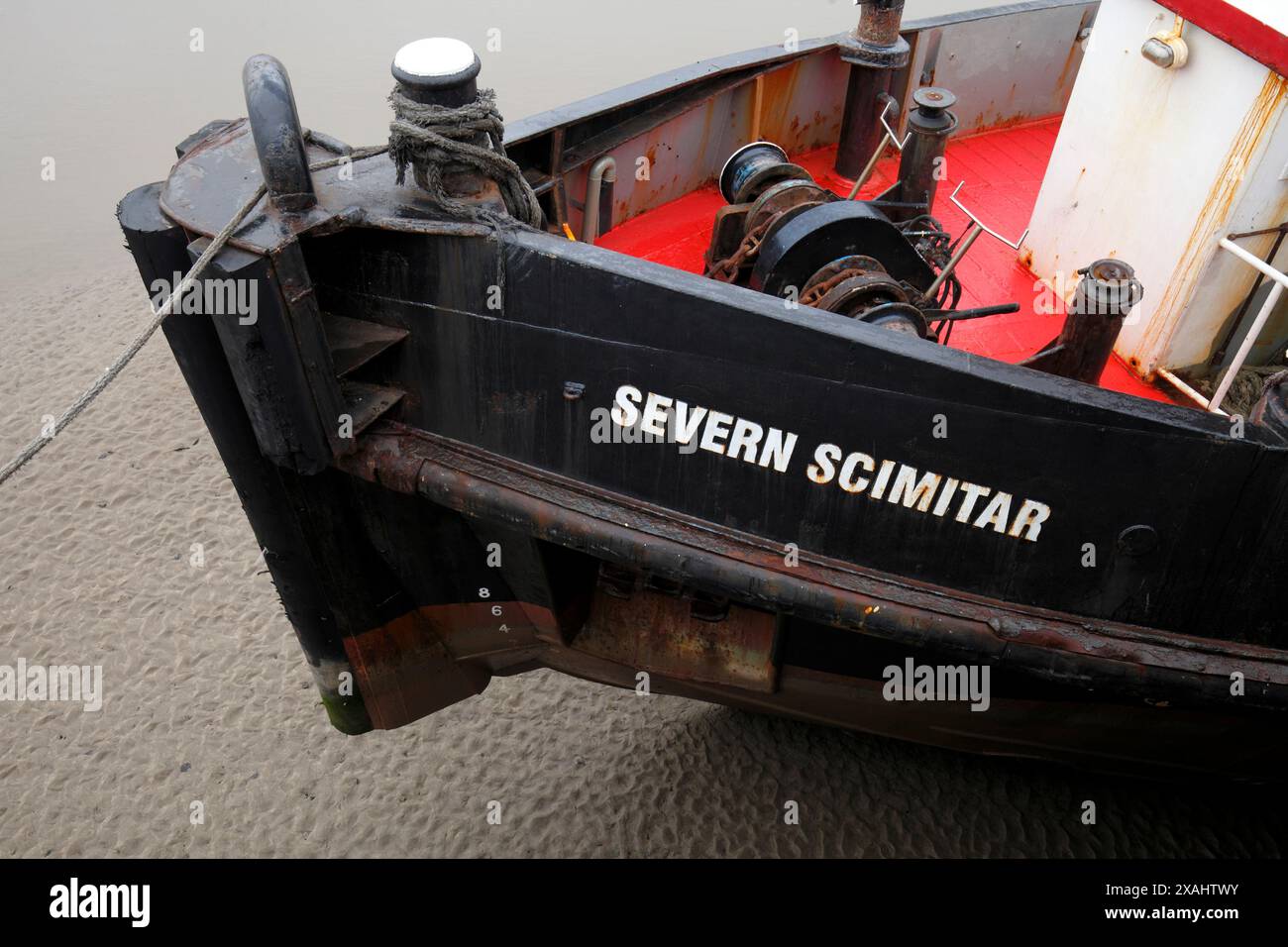 Severn Scimitar - Tugboat. Tug Ship Stock Photo - Alamy