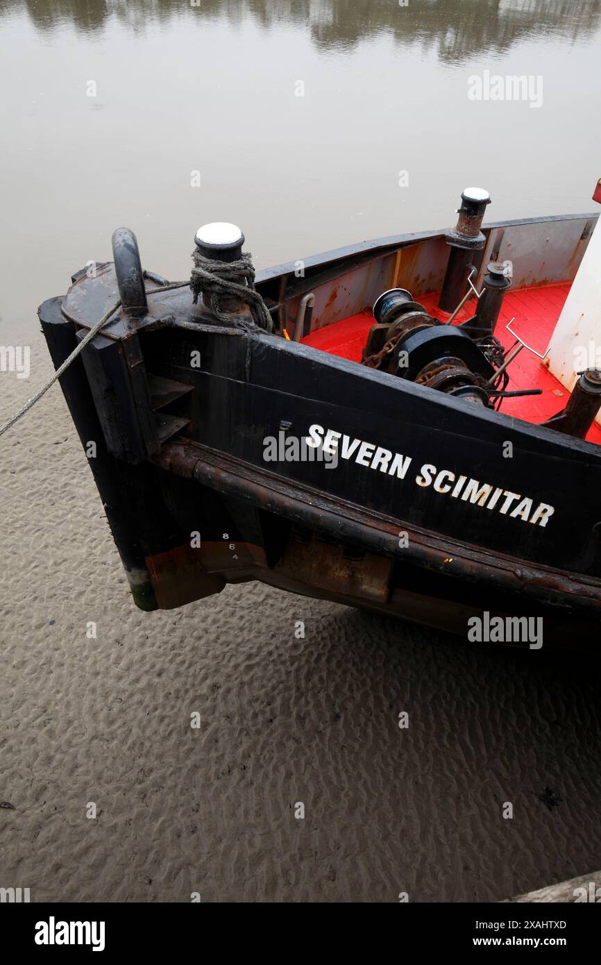 Severn Scimitar - Tugboat. Tug Ship Stock Photo - Alamy