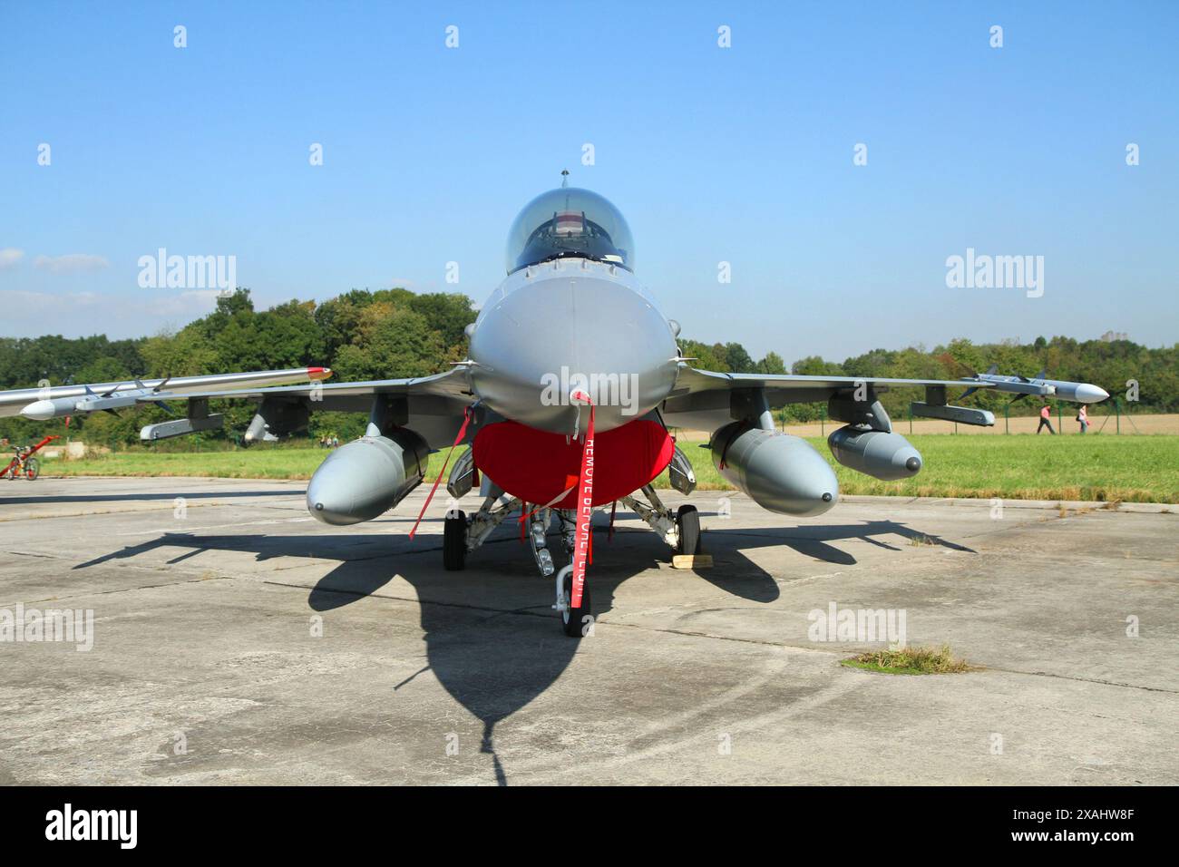 alone air fighter as nice technology background Stock Photo - Alamy
