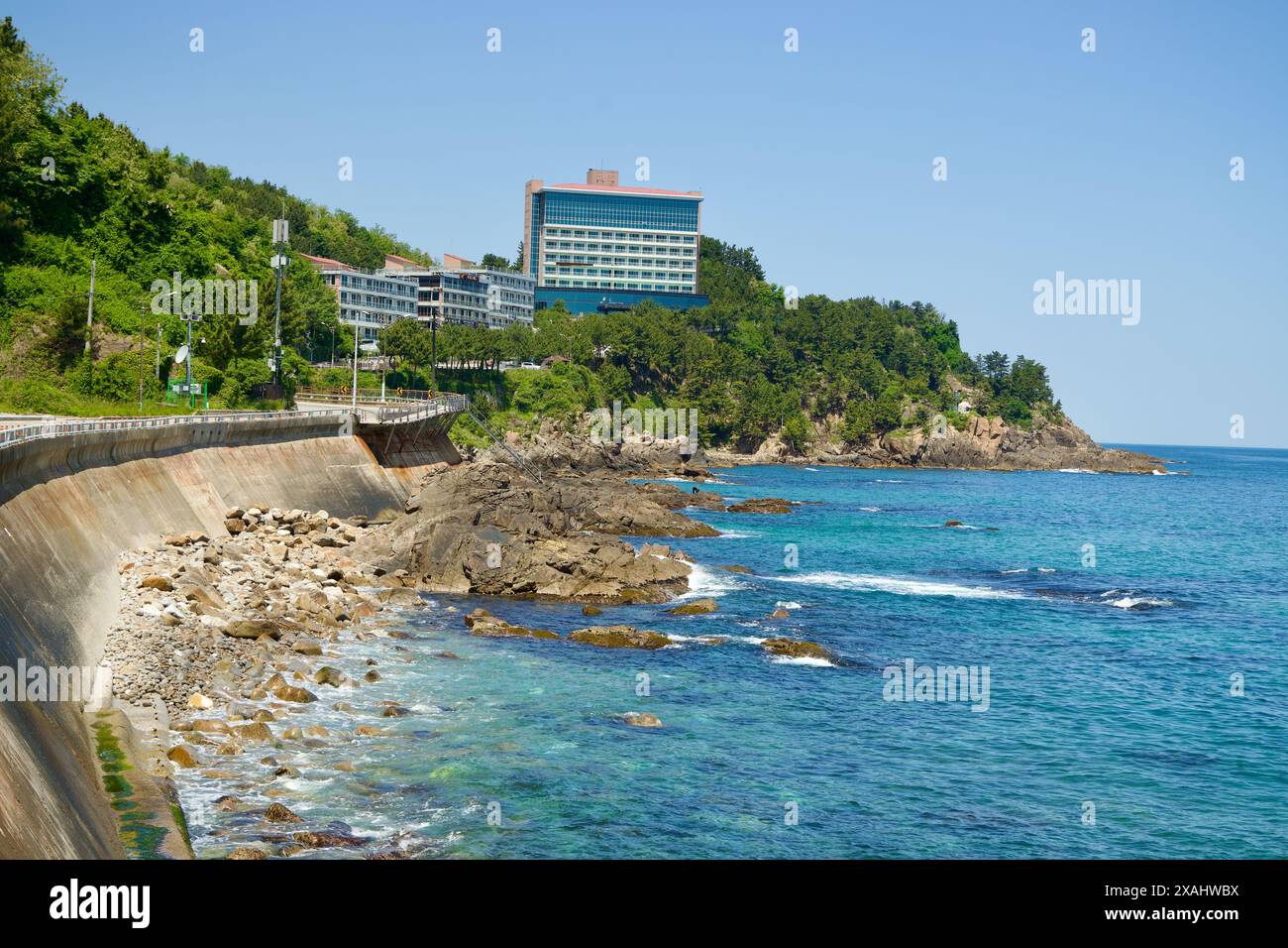 Samcheok City, South Korea - May 18th, 2024: A scenic view of the ...