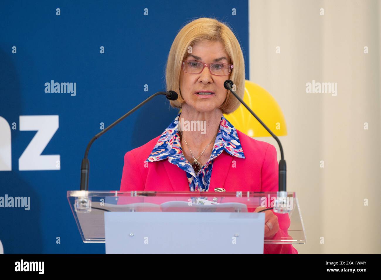 Brigitte MOHN, Mitglied des Vorstands der Bertelsmann-Stiftung, bei ...