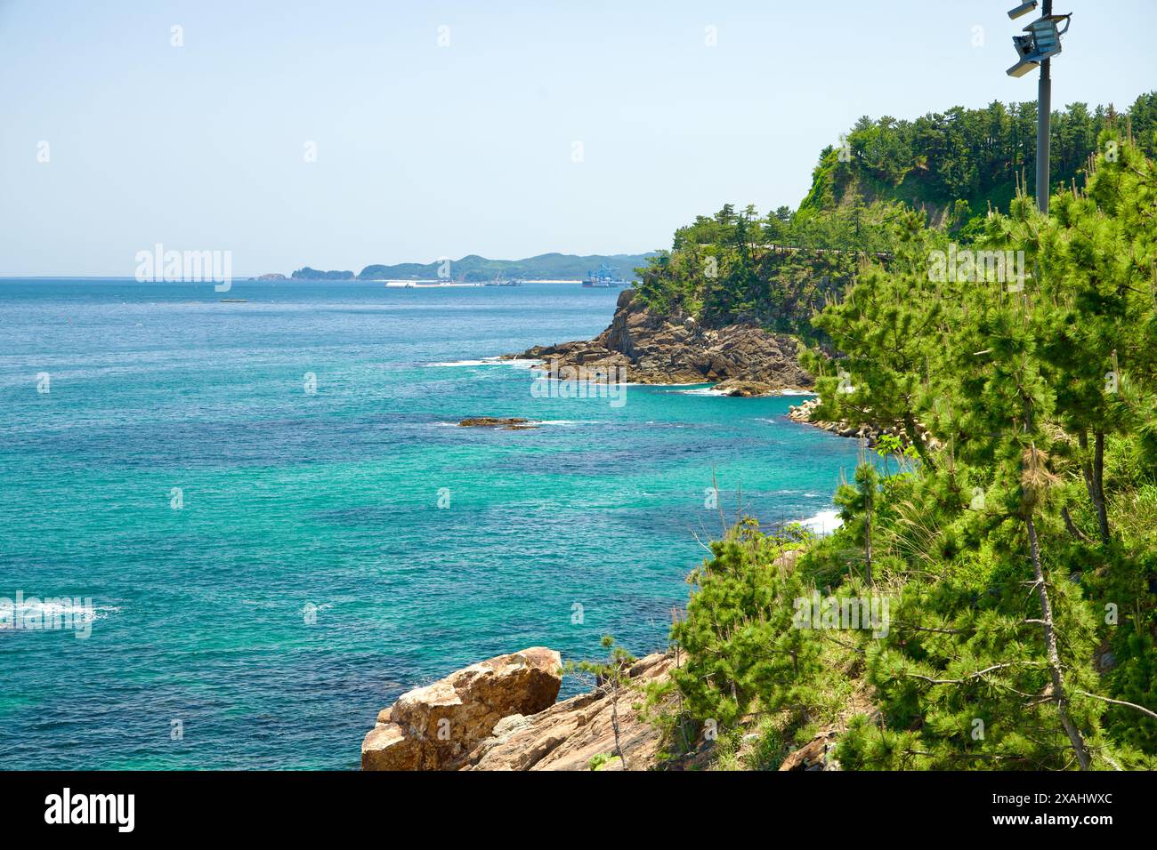 Samcheok City, South Korea - May 18th, 2024: A stunning view from Beach ...