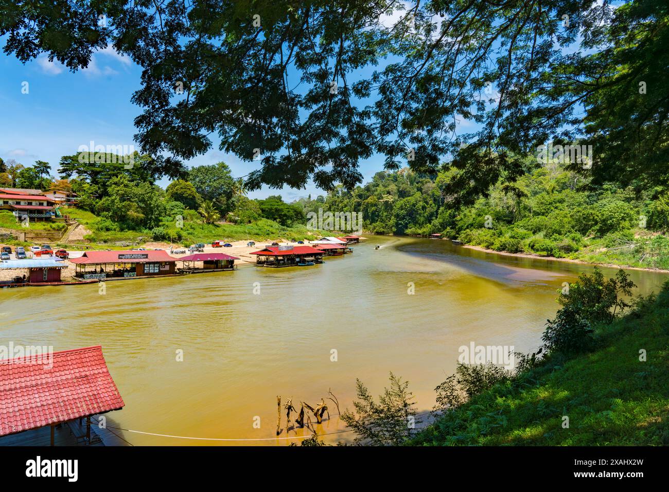 Pahang, Malaysia - May 14, 2024 : Kelatan Tahan Tembeling River with ...