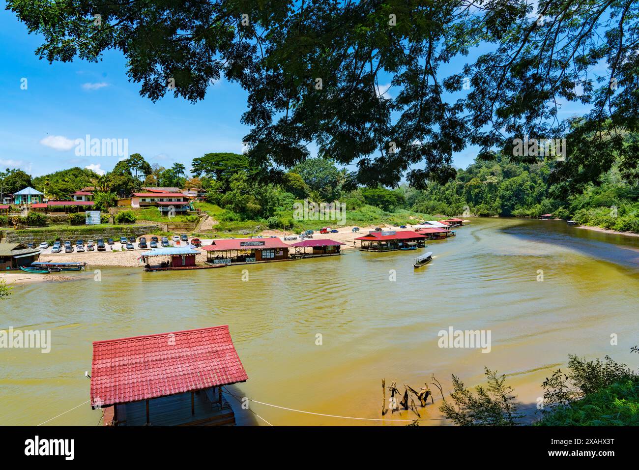 Pahang, Malaysia - May 14, 2024 : Kelatan Tahan Tembeling River with ...