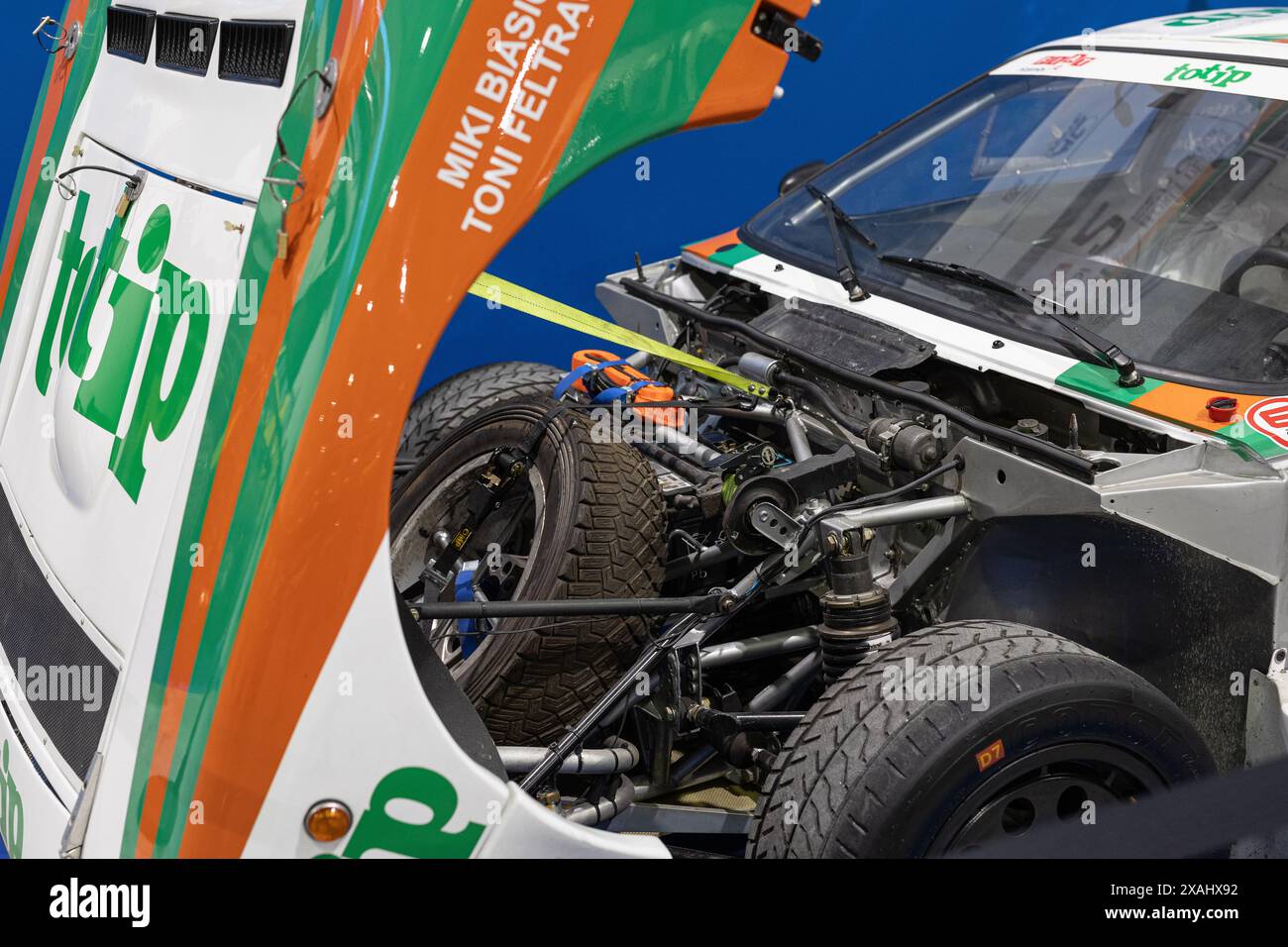 Lancia, Italian Vintage Rally Car Stock Photo - Alamy