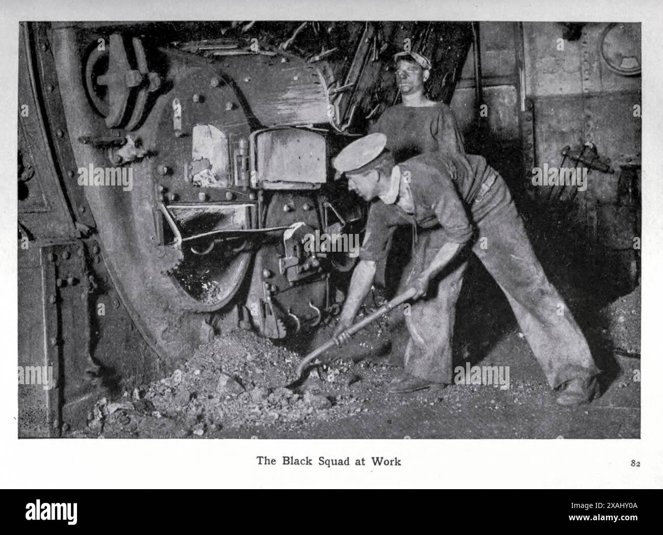 The Black Squad at work from the book Heroic deeds of the British navy ...