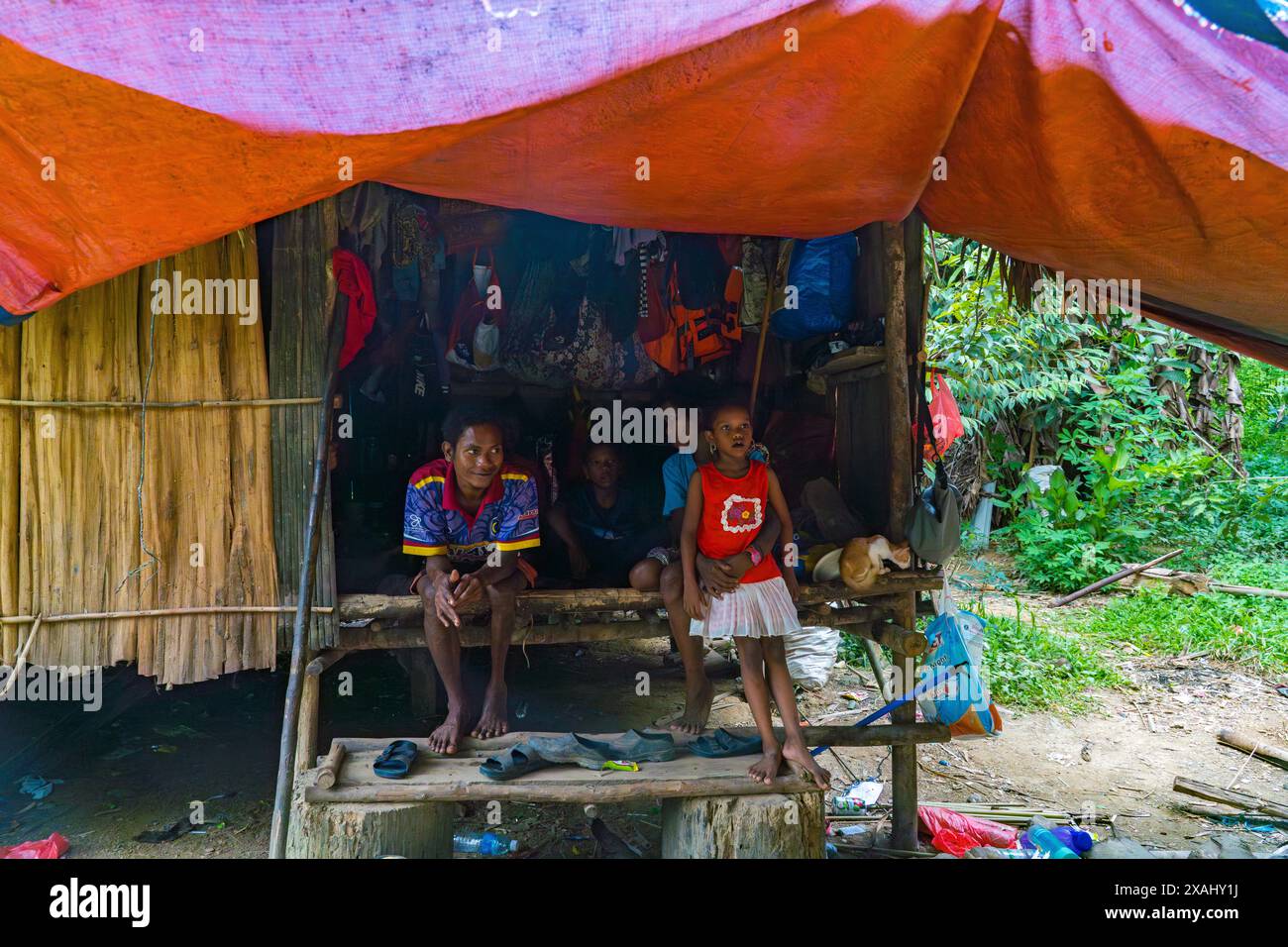 Pahang, Malaysia - May 14, 2024 : Orang Asli, the indigenous people ...