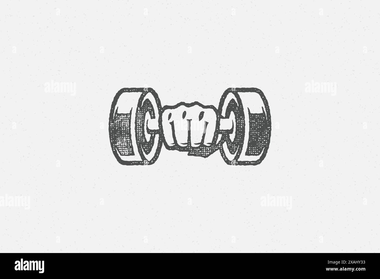 Athlete sportsman hand holding heavy dumbbell during weightlifting ...