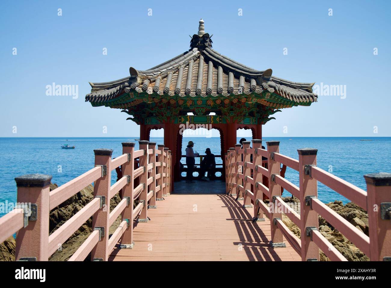 Samcheok City, South Korea - May 18th, 2024: A traditional pavilion ...