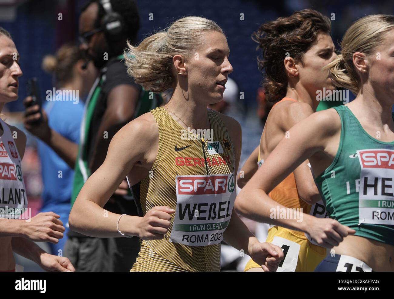 Rom, Italy. 07th June, 2024. Athletics: European Championships: Nele ...