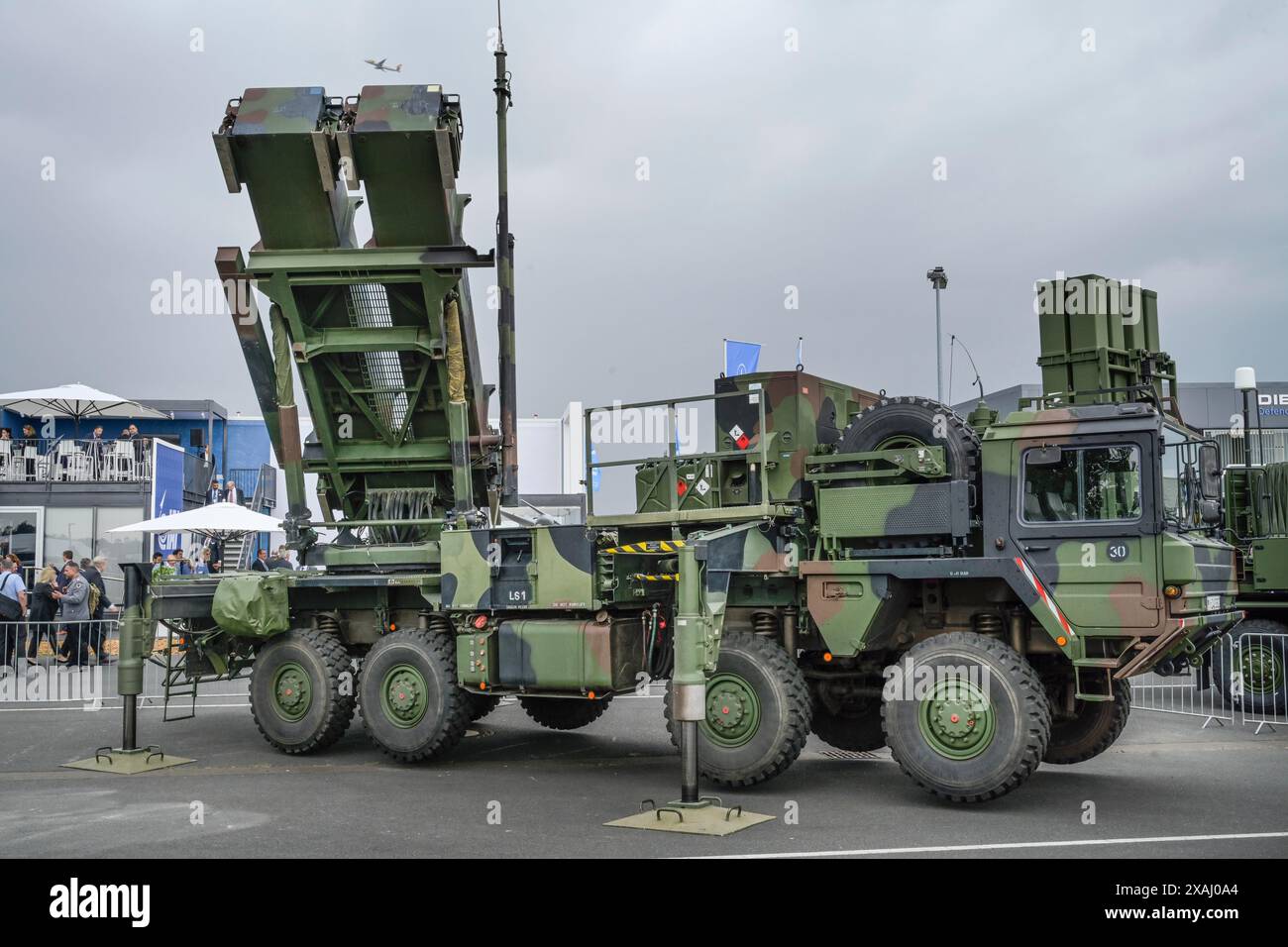 Bundeswehr Patriot air defence missile system, ILA 2024, International ...