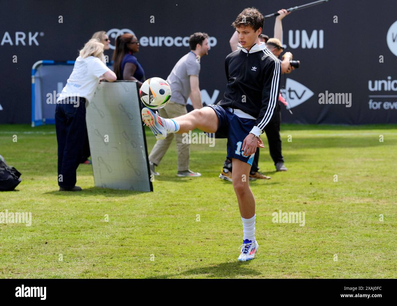 Bobby Brazier during a training session at Champneys Tring ahead of the ...