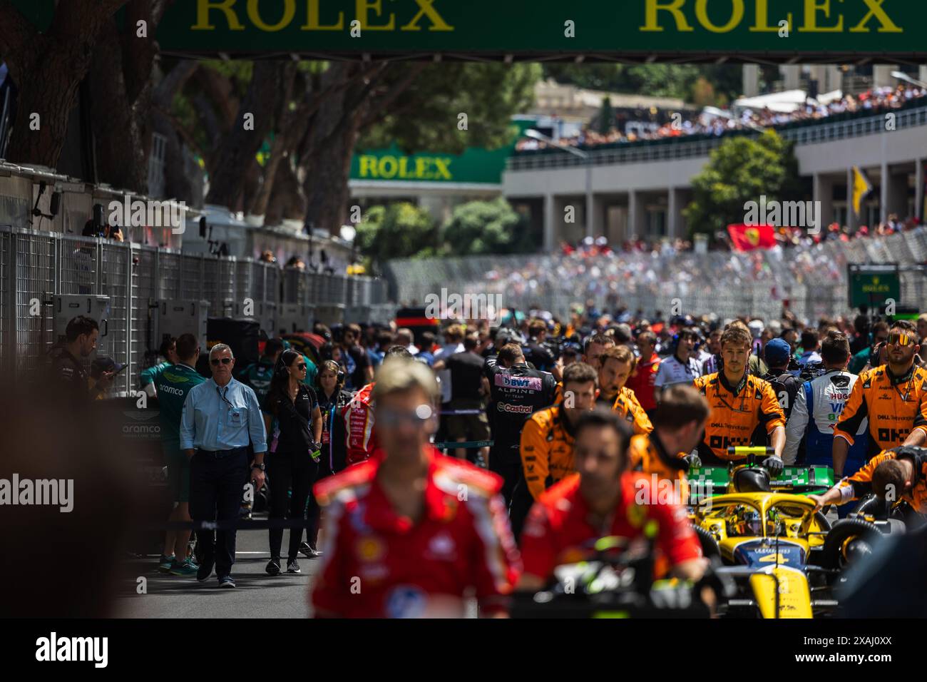 Circuit de Monaco, Monte-carlo, Monaco. 26.May.2024; Engineers getting ...