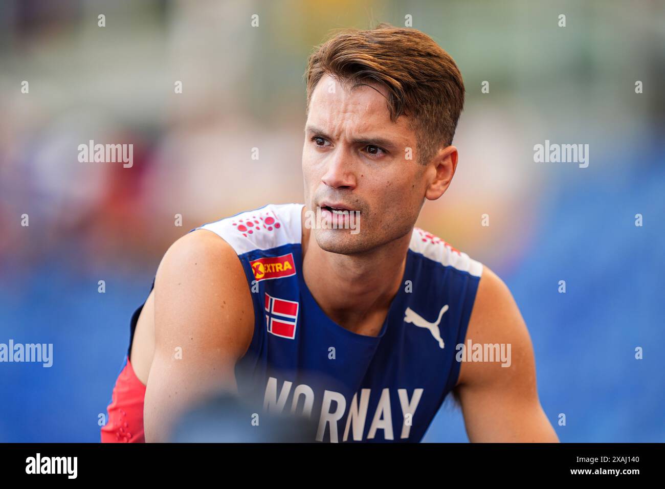 Rome, Italy 20240607. Norwegian Vladimir Vukicevic during the men's ...