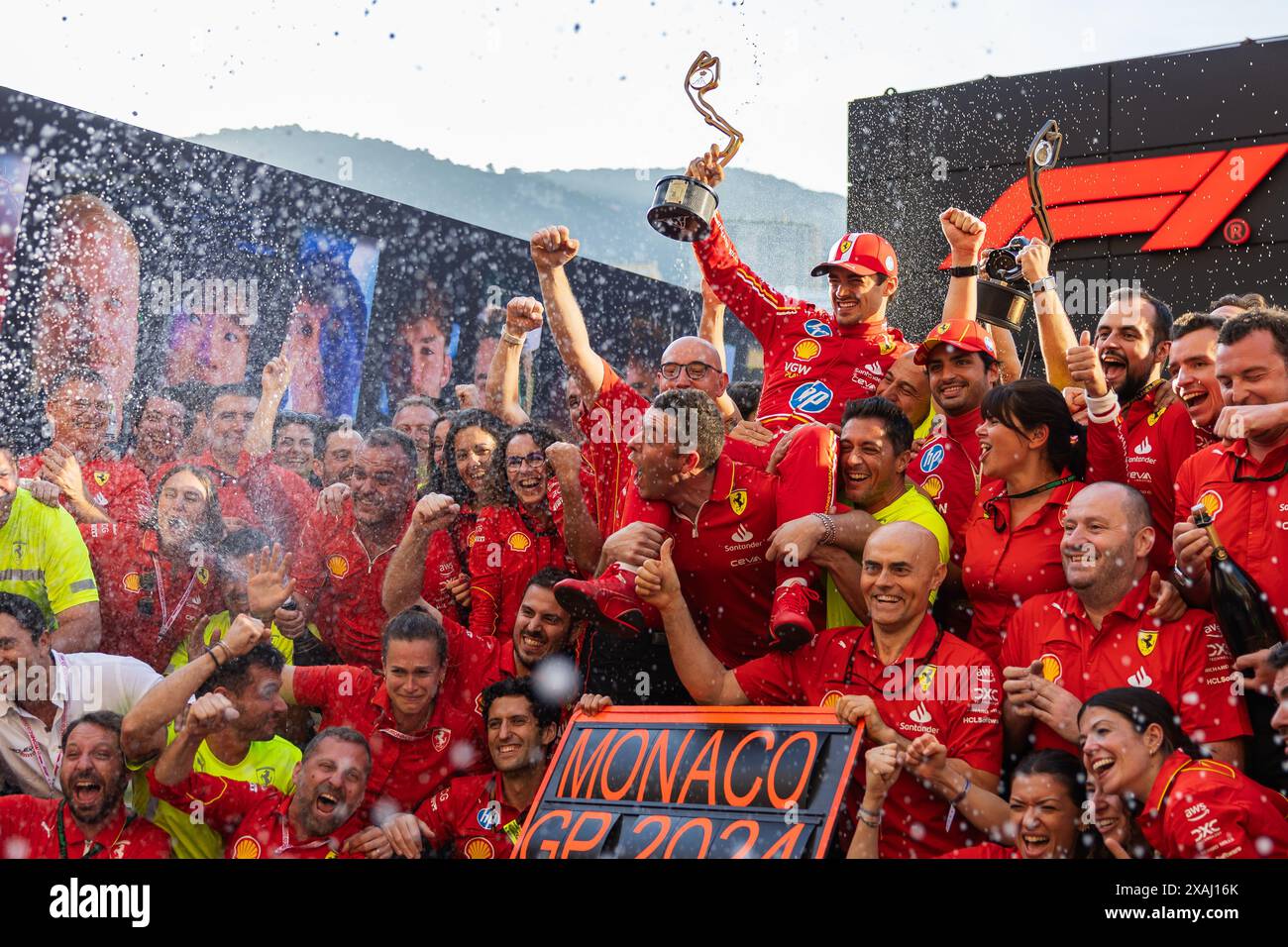 Circuit de Monaco, Monte-carlo, Monaco. 26.May.2024; Charles Leclerc of ...